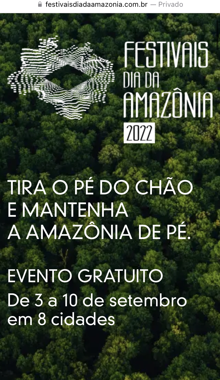 05 DE SETEMBRO – DIA DA AMAZÔNIA 🌳🌳🌳 FESTIVAIS DIA DA AMAZÔNIA 2022 ...