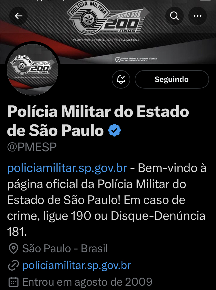 03/03/2023 – POLÍCIA MILITAR DO ESTADO DE SÃO PAULO NO TWITTER: @PMESP ...